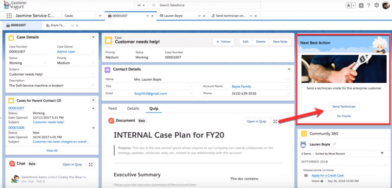 Use Einstein Next Best Action with Flow - Salesforce Admins
