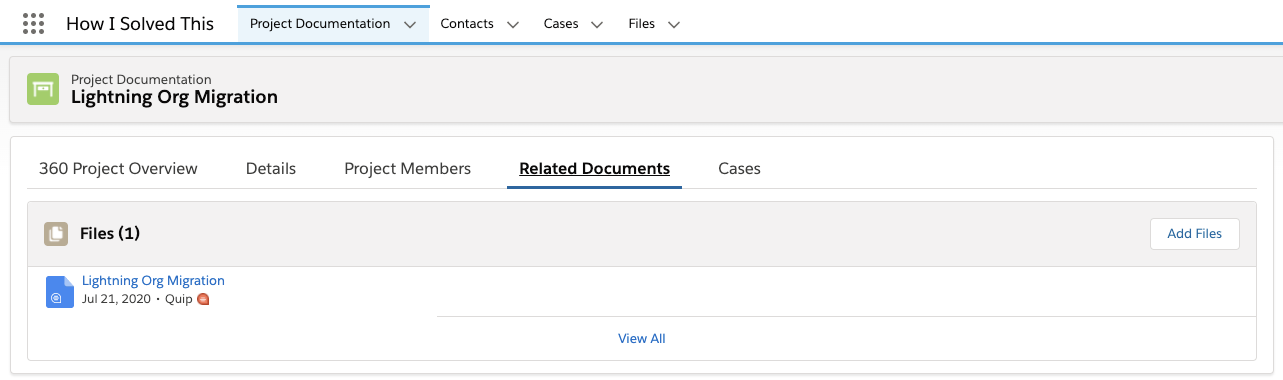 How I Solved This: Using Quip and Salesforce Together to Manage Projects - Salesforce Admins