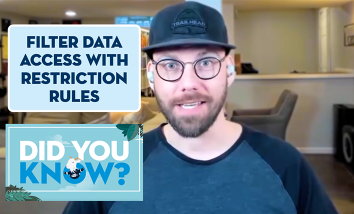 Filter Data Access with Restriction Rules - Salesforce Admins