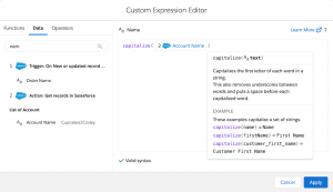 Introducing the MuleSoft Composer Custom Expression Editor - Salesforce Admins