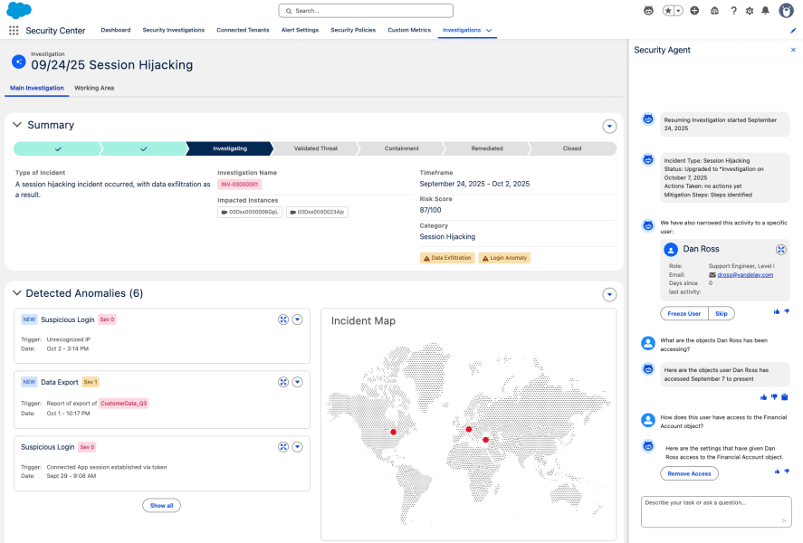 Your Security Center Just Got an Agentforce Glow Up - Salesforce Admins
